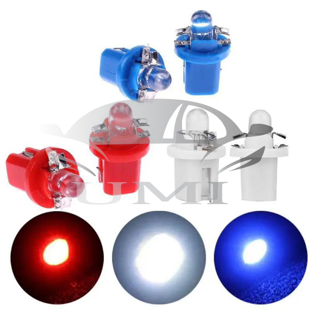 1 Pc B8.5D COB Instrument T5 LED Light Bulb Meter Lights Panel Bulb ...