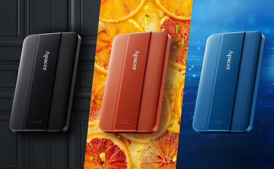 APACER AC237 USB 3.2 Gen 1 External Hard Disk Drive External HDD Portable HDD 1TB/2TB | Shopee ...