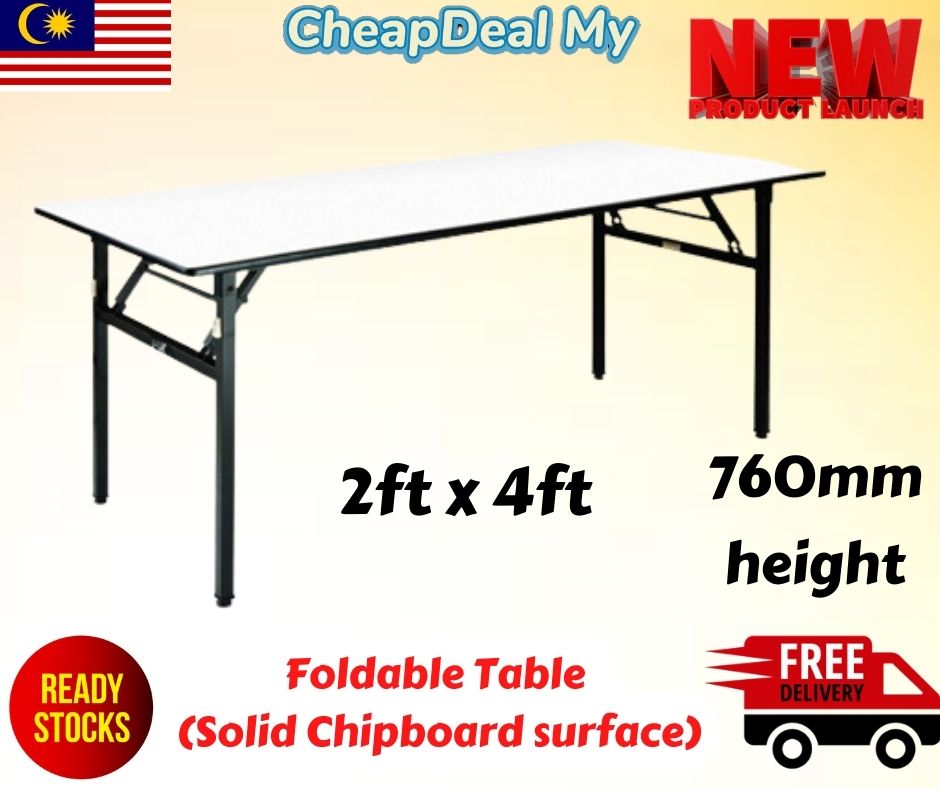 Folding table/Foldable Banquet Table Event / meja lipat / office square ...