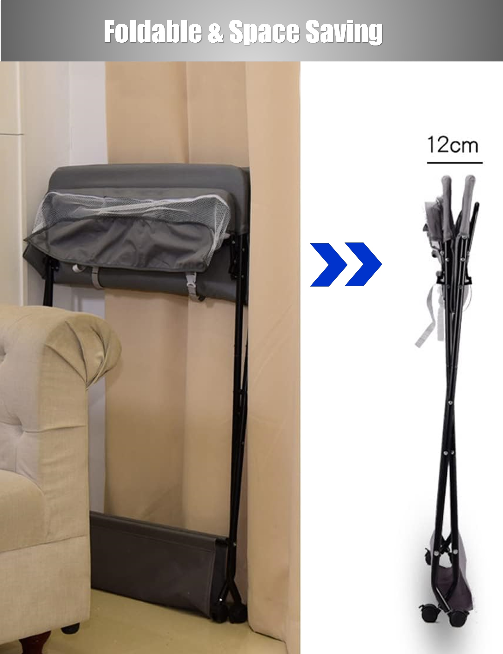 New Born Baby Foldable Mobile Changing Table Baby Nursing Table With ...