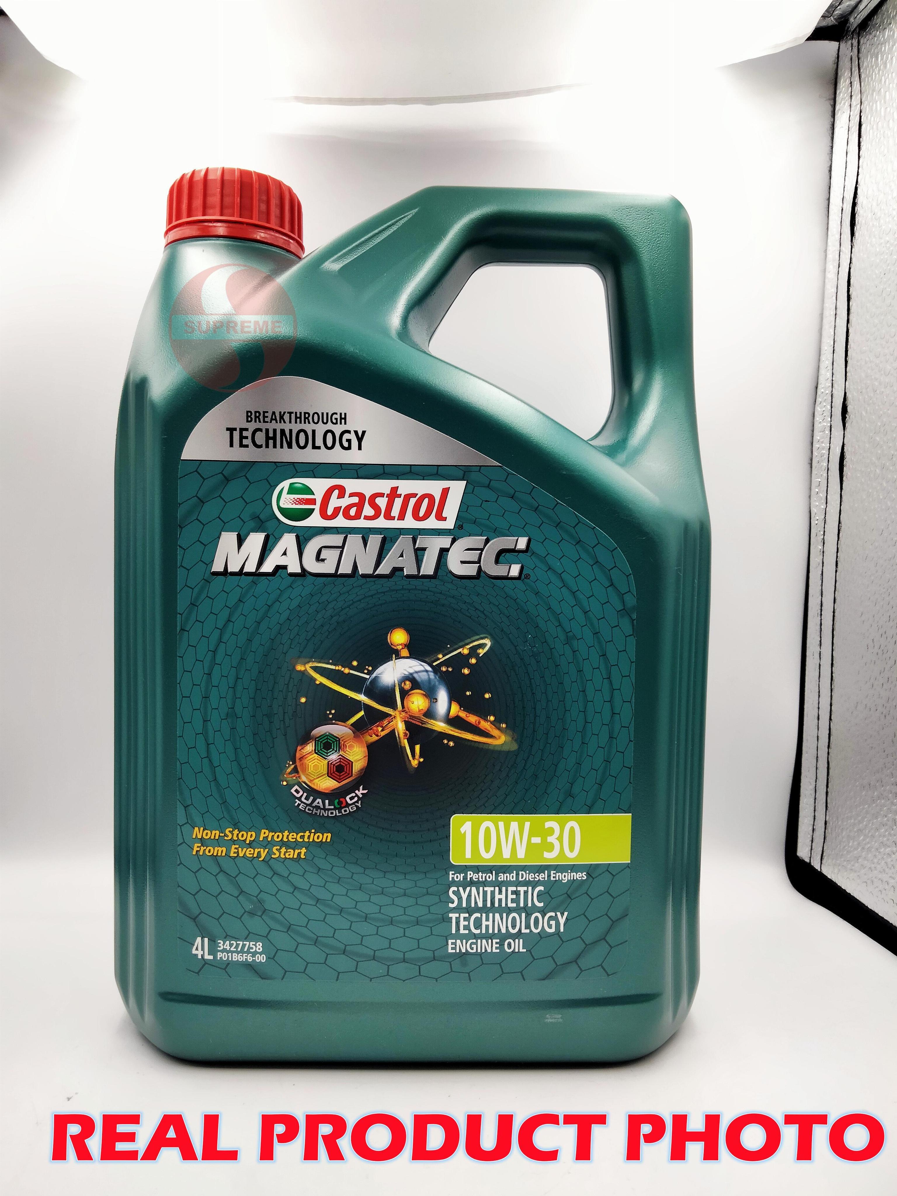 S2U Original Engine Oil Castrol Magnatec DUALOCK 10W30 4Liter SN/CF ...