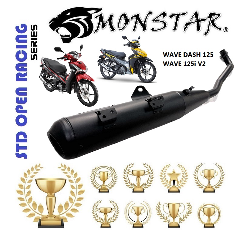 HONDA WAVE 125i V2 DASH125 FI DASH WAVE125i 28MM STD OPEN RACING EPOWER ...