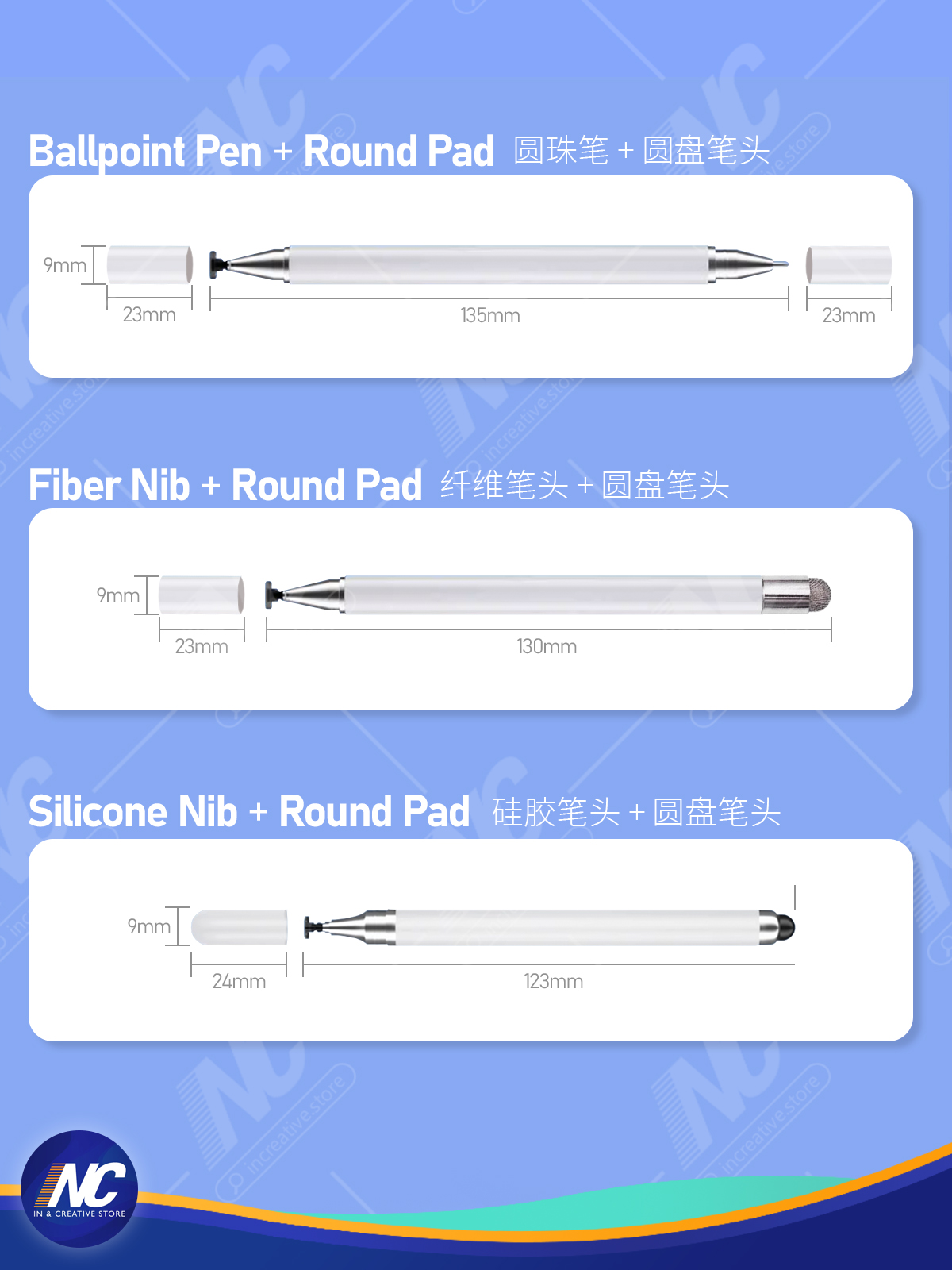 Universal Touch Screen Pen for iPad, Android, and Windows Devices ...