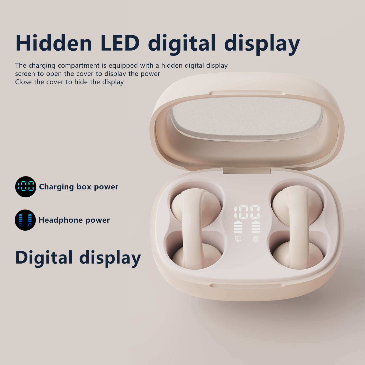 Amgras Spacebuds Ⅱ Pro Bone Conduction Earbuds Earphone Bluetooth ...