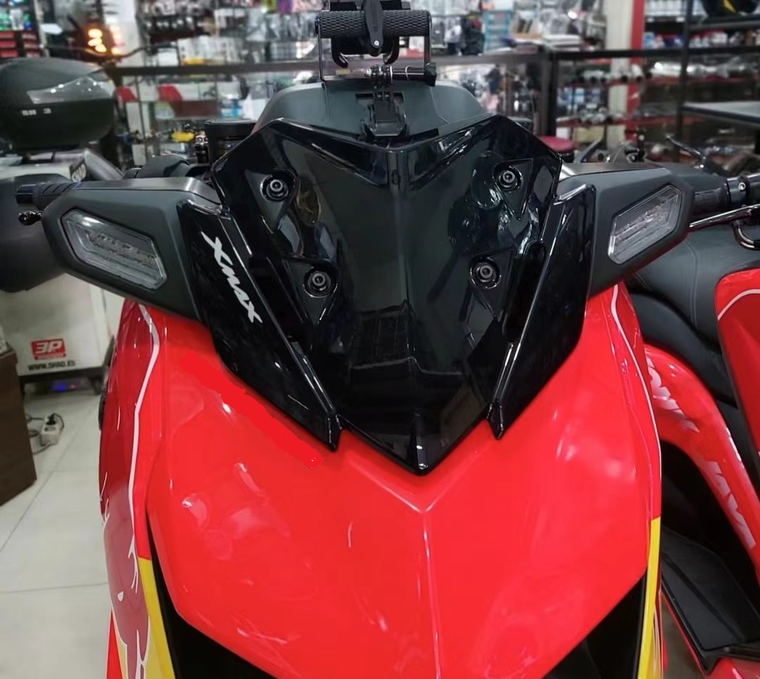 Xmax V2 windshield euro style design,visor xmax 250 2023 | Shopee Malaysia