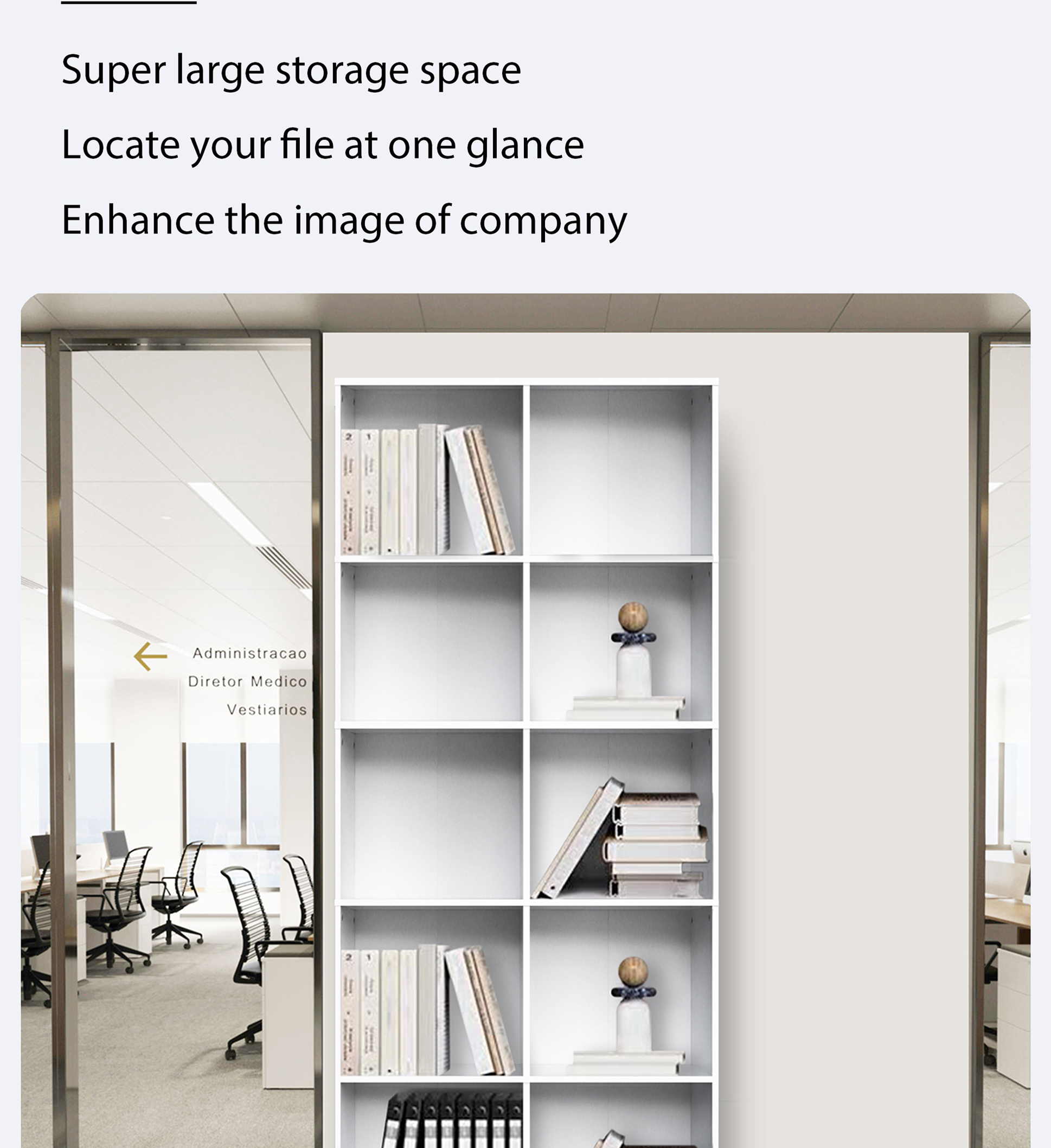 Kabinet Fail Pejabat 10 Tingkat/Office File Cabinet 10 Tier my-com/A4 ...