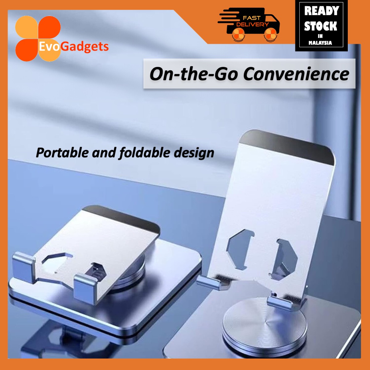 EvoGadgets | 360-Degree Rotatable Ergonomic Aluminum Phone Stand ...