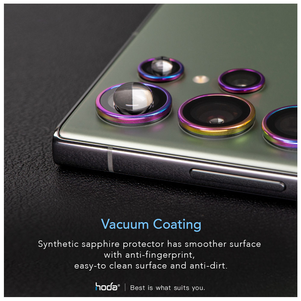 Hoda Galaxy S25 Ultra Sapphire Camera Lens Protector with Easy ...