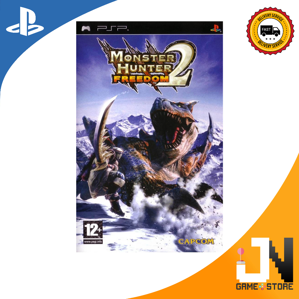 PSP UMD Monster Hunter Freedom 2 (R2)(English)(loose pack) | Shopee ...