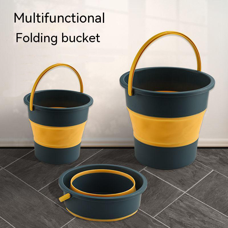 𝗨𝗡𝗜𝗤𝗨𝗘 𝗣𝗢𝗣 𝗨𝗣 》Collapsible Water Bucket Multifunction Portable Camping ...