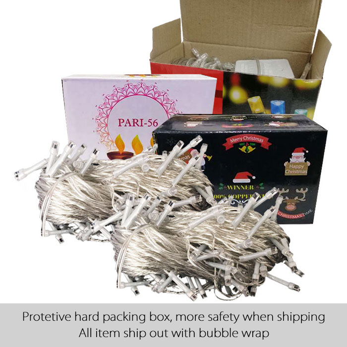 𝗫𝗧𝗥𝗔 𝗕𝗢𝗫 》 100 LED 10M Twinkle Starry Fairy String Decor Light Lamp ...