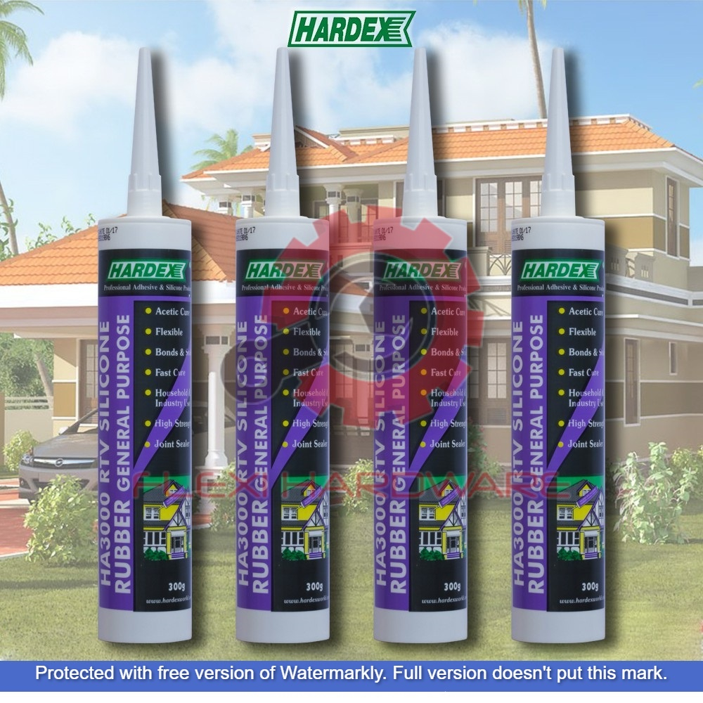 Hardex HA 3000 RTV Rubber General Purpose Silicone | Shopee Malaysia