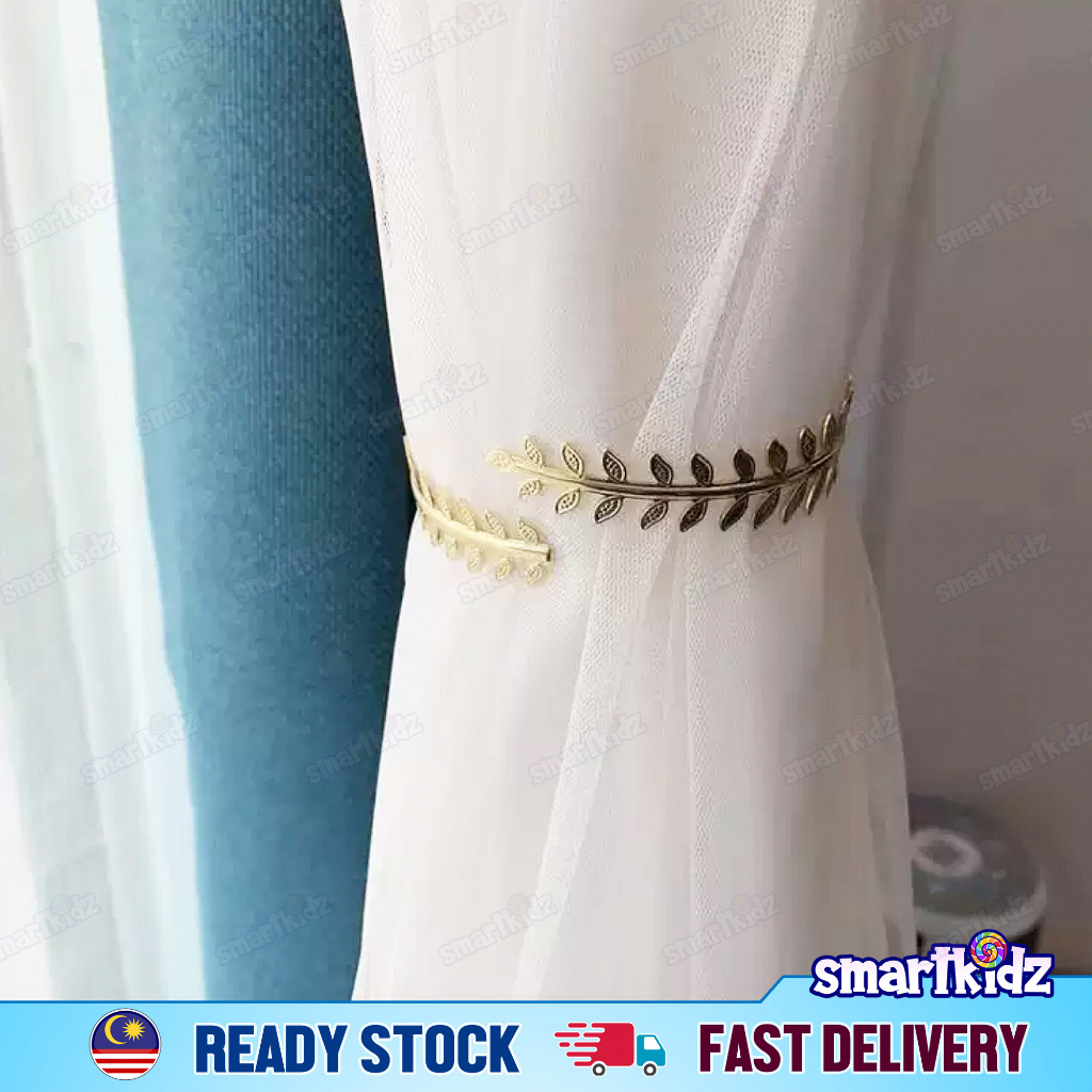 [1pcs] Curtain Metal Tiebacks | Langsir Tirai Tiebacks Elegant Design ...