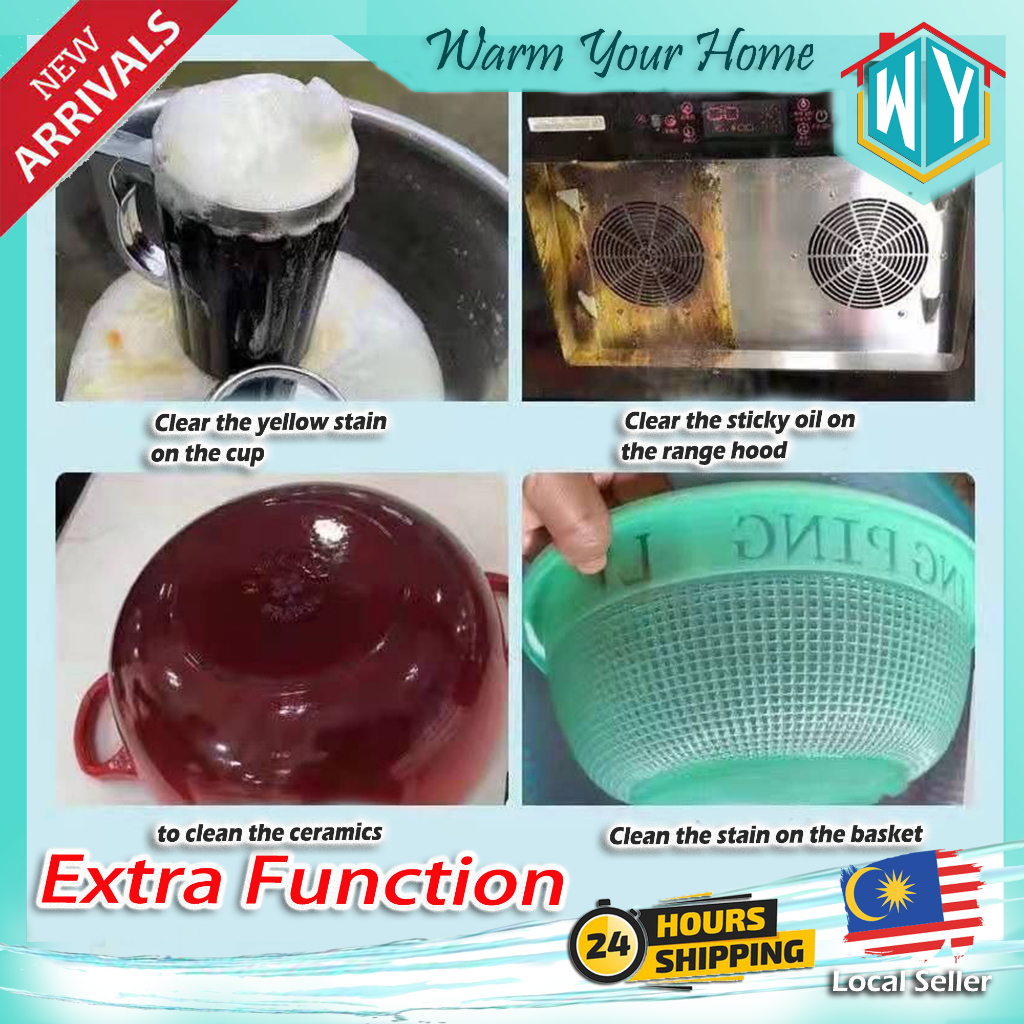 Laundry Explosive salt Bleaches Basuh baju noda Stain removal ...