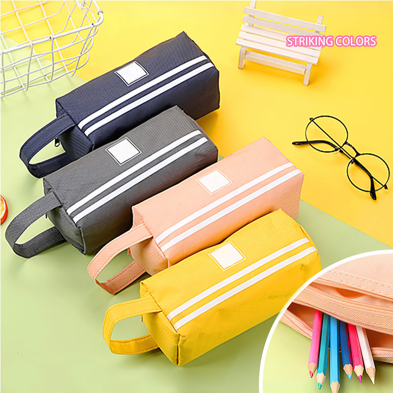 𝗪𝗔𝗧𝗘𝗥 𝗥𝗘𝗦𝗜𝗦𝗧𝗔𝗡𝗖𝗘 》Large Capacity Double Layer Canvas Pencil Case ... 𝗪𝗔𝗧𝗘𝗥 𝗥𝗘𝗦𝗜𝗦𝗧𝗔𝗡𝗖𝗘 》Large Capacity Double Layer Canvas Pencil Case ...
