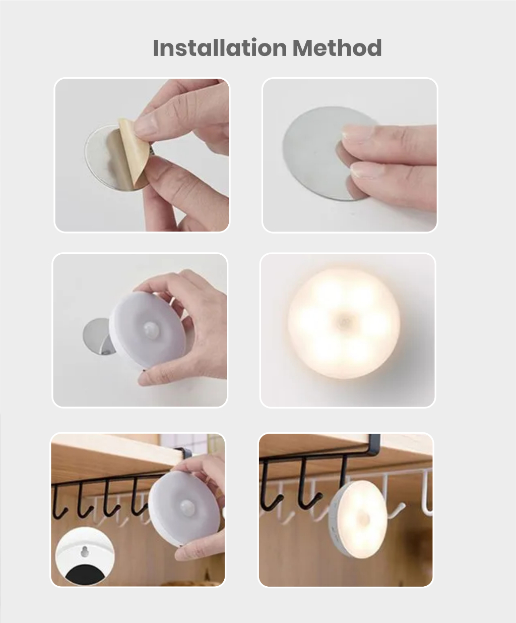 Motion Sensor Light Lampu Sensor Automatik LED Sensor Lights Auto Light ...