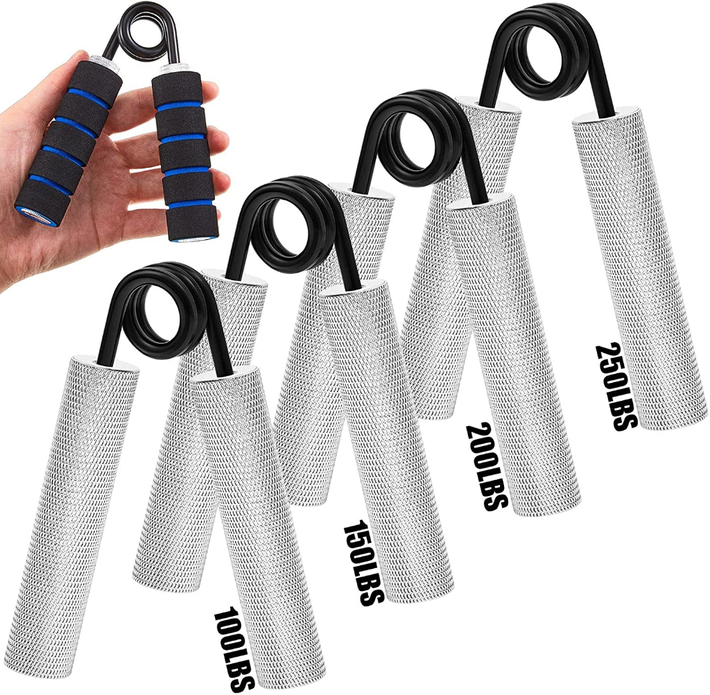 UPGRADE Heavy Hand Grip Metal Hand Grippers Gym Fitness Forearm Gripper ...