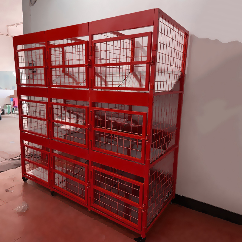 𝗜𝗠𝗣𝗥𝗢𝗩𝗘 𝗘𝗙𝗙𝗜𝗖𝗜𝗘𝗡𝗖𝗬 Nine Grid Set Bag Cage Sorting Frame Packing Parcel ...