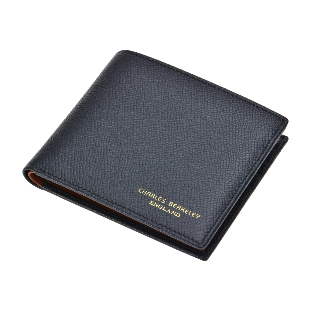 Charles Berkeley MILES Men's Wallet BiFold Saffiano Leather Wallet TR ...