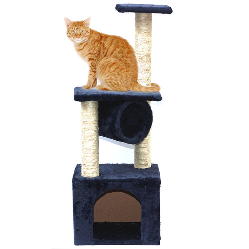 Sisal Rope Cat Tree / Cat Bed / Cat Scratcher House Cat Climbing Tree ...