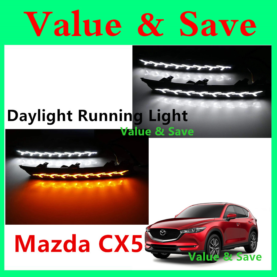 Mazda CX5 CX8 2018 - 2023 CX-5 CX-8 LED Daytime Running Light Dynamic ...