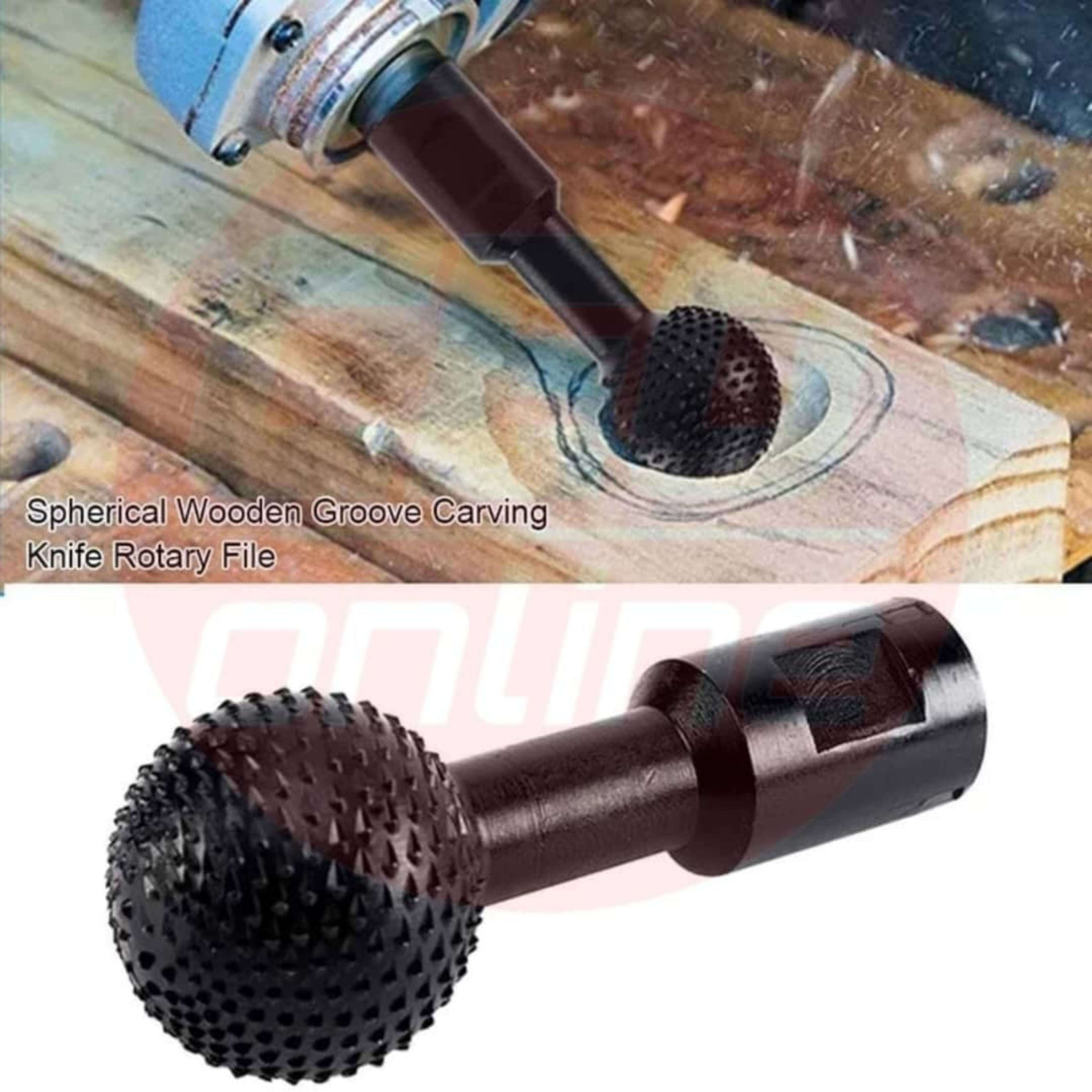 CEO 🇲🇾 Ball Gouge Rotary Rasp Shaped Burr Grinding Wood Gouge Power ...