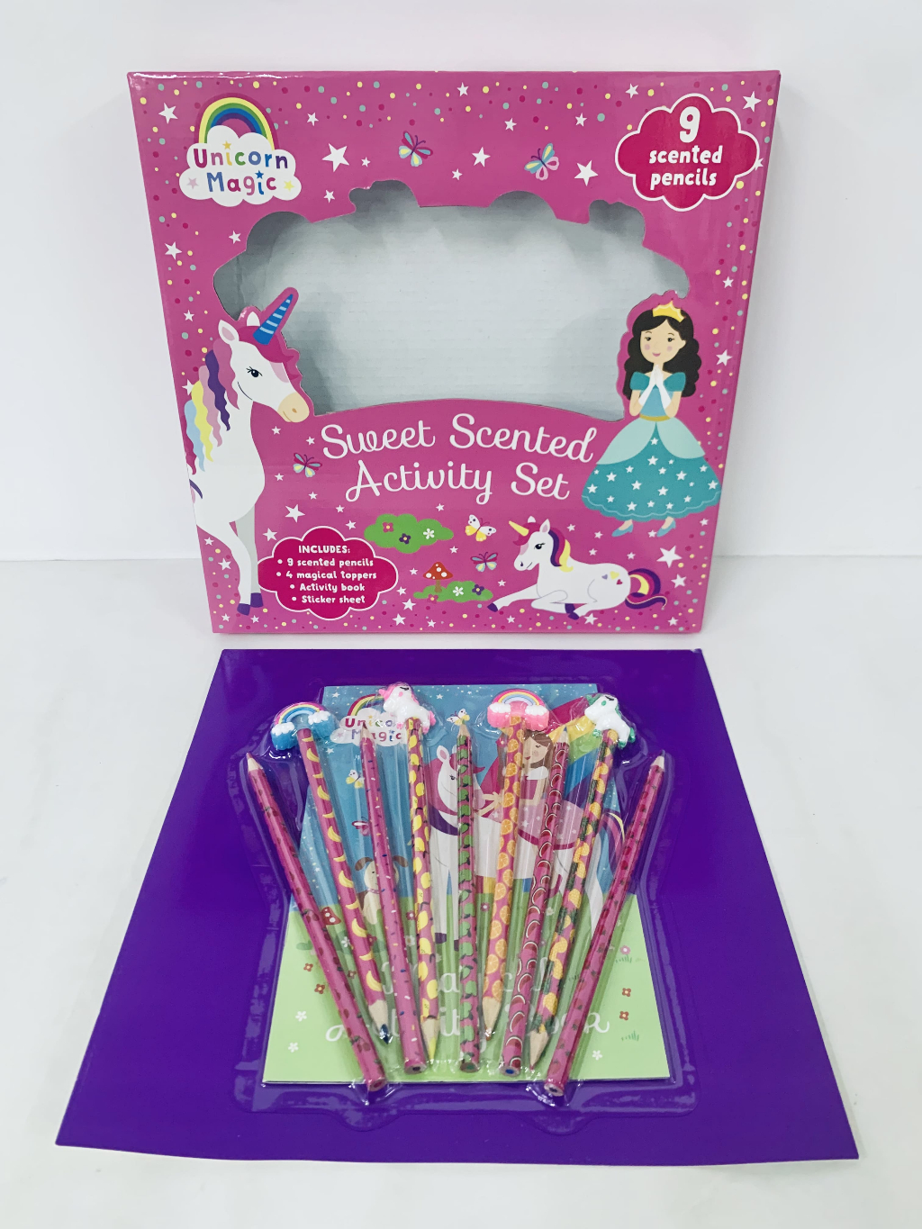 Unicorn Magic Activity Book Gift Set For Kids (Boxset) with 9 Scented ...