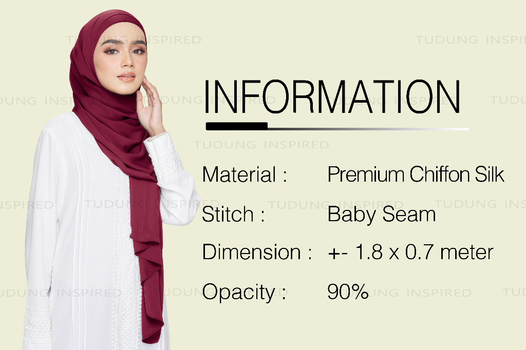 SHAWL PREMIUM CHIFFON SILK | Shopee Malaysia