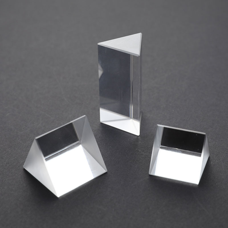 Optical Glass Rainbow Prism Teaching Triangle Crystal Physics Light ...