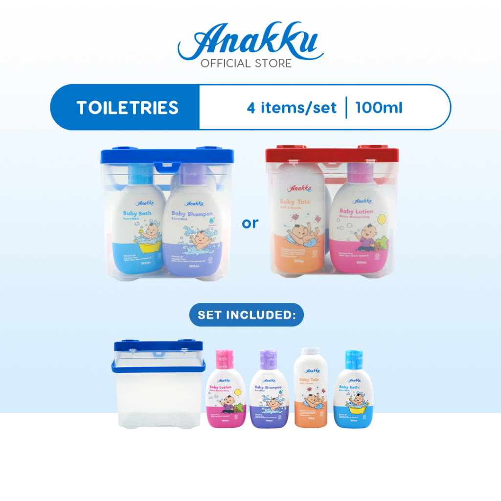 Anakku Toiletries Set | Mandian Bayi 100ml TS118 | Shopee Malaysia