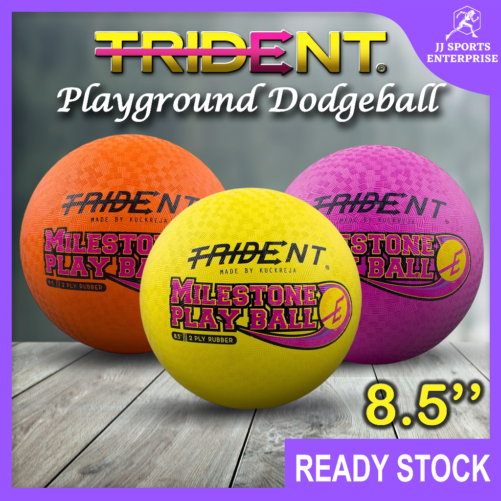 Trident Milestone Playground Ball Dodgeball Dodge Ball | Shopee Malaysia