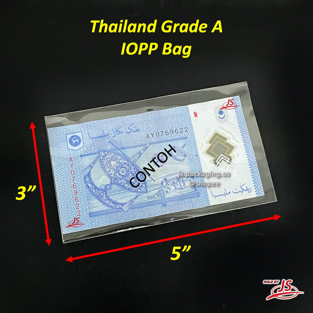 20 saiz Beg Plastik Lutcahaya Tinggi IOPP Siam (100g) | Shopee Malaysia