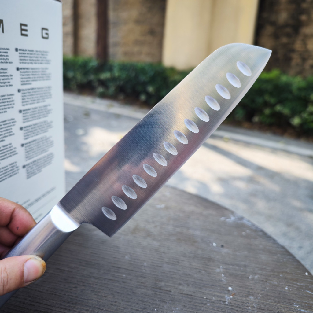 🔥German SMEG knife set kitchen household antique stainless steel ...