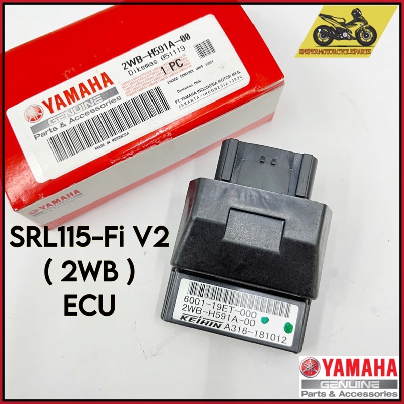[100% ORI] SRL115 FI V2 LAGENDA 115 V2 FUEL INJECTION NEW ENGINE ENJIN ...