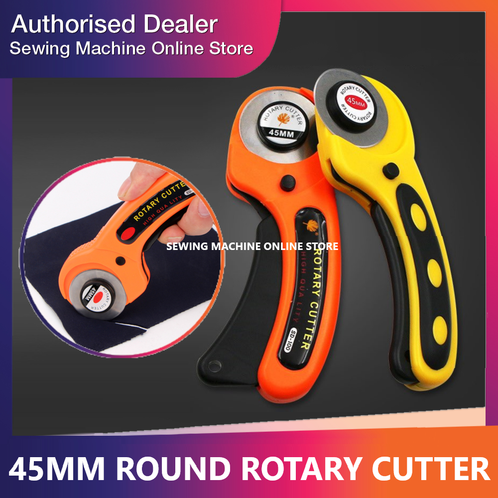 🔥READY STOCK 🔥 45mm Tool Patchwork Fabric Leather Rotary Cutter / Alat ...
