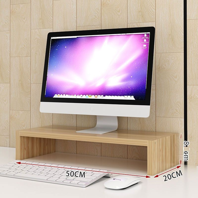 Monitor Screen Shelf Computer Monitor Stand Keyboard Storage Tray Rack ...