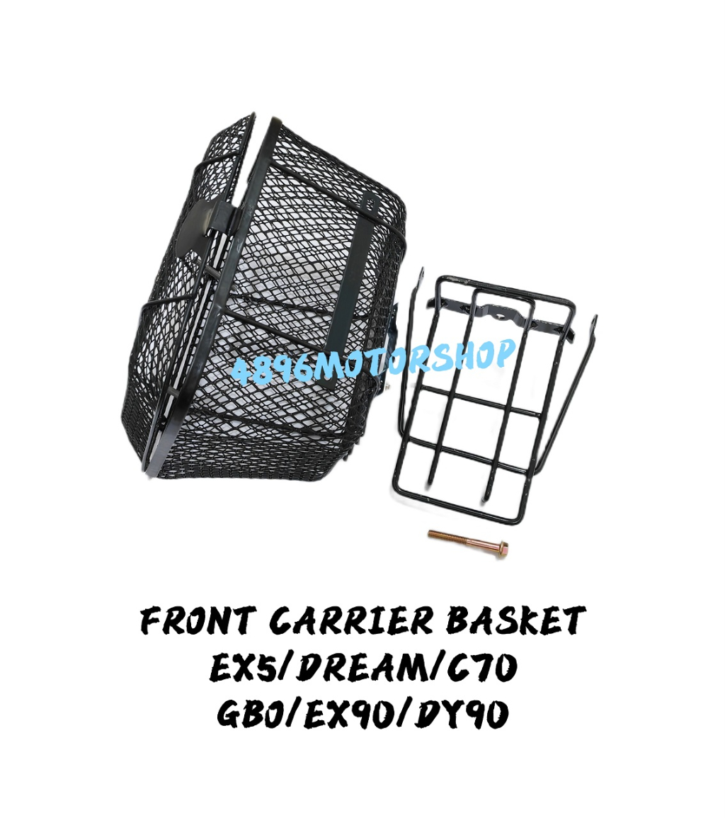 FRONT BASKET CARRIER RAGA BAKUL DEPAN HONDA EX5 DREAM C70 GBO EX90 DY90 WAVE125 | Shopee Malaysia