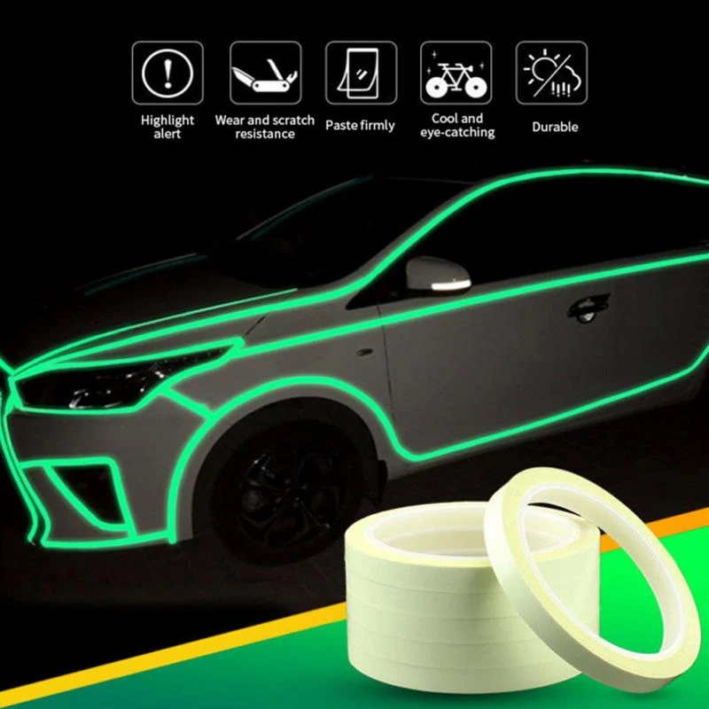 3M Glow In The Dark Luminous Fluorescent Night Self-adhesive Safety ...