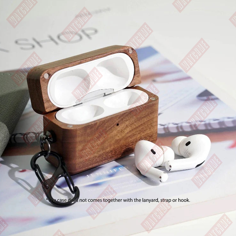 Apple Airpod Case, Solid Wood Series (Handicraft Full Cover Protect ...