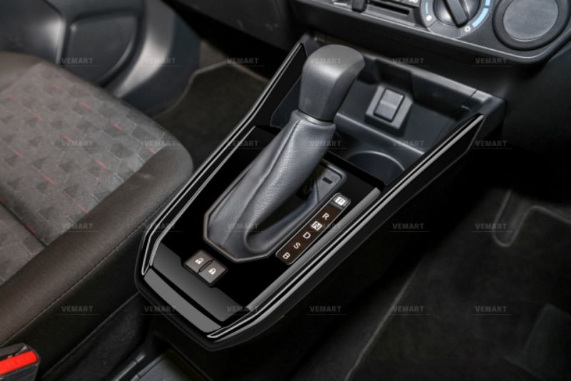 Vemart new axia 2023 carbon fiber gear shift panel frame cover garnish ...