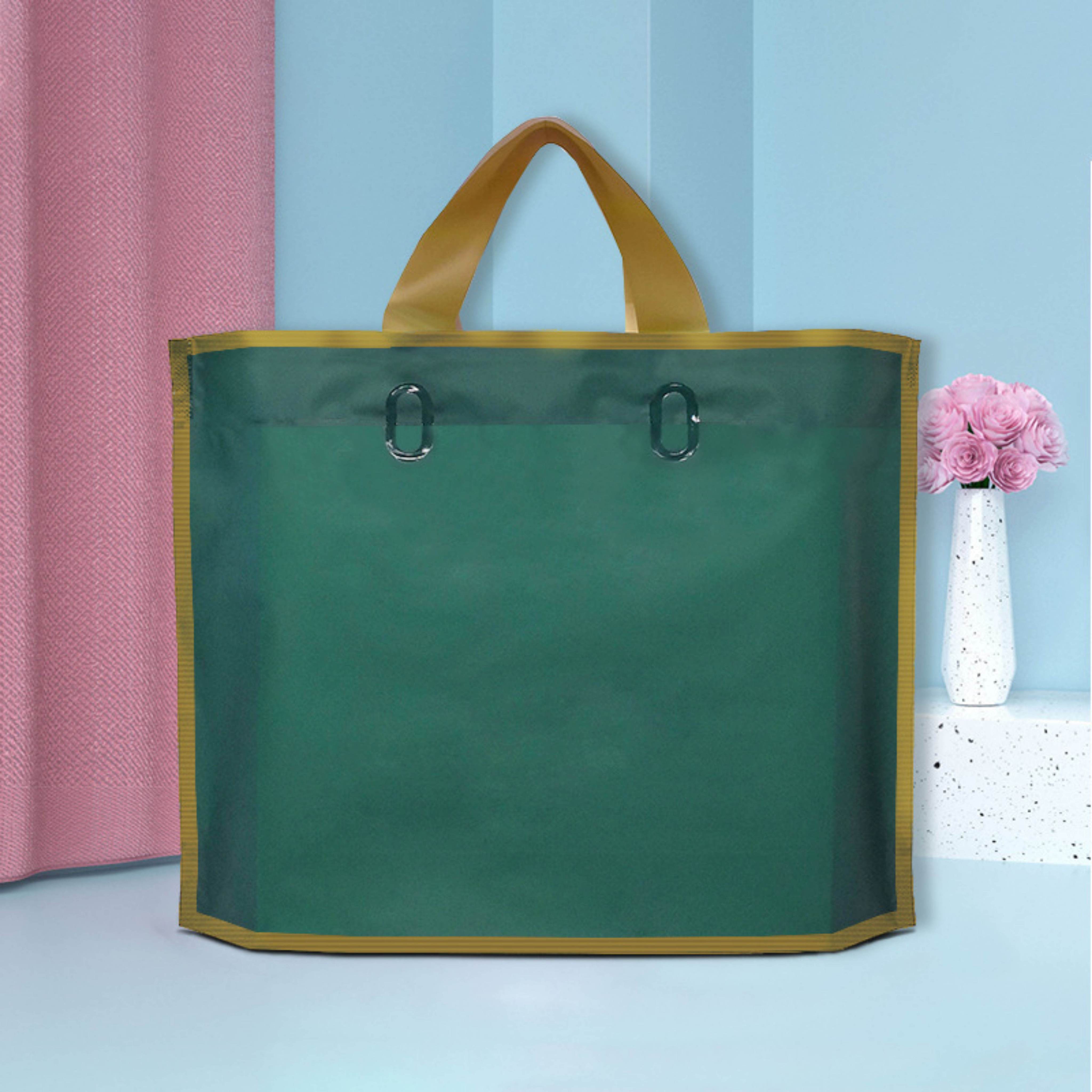 (1PCS) Premium Quality Frame Line Plastic Bag Plastik Bag Shopping Bag ...