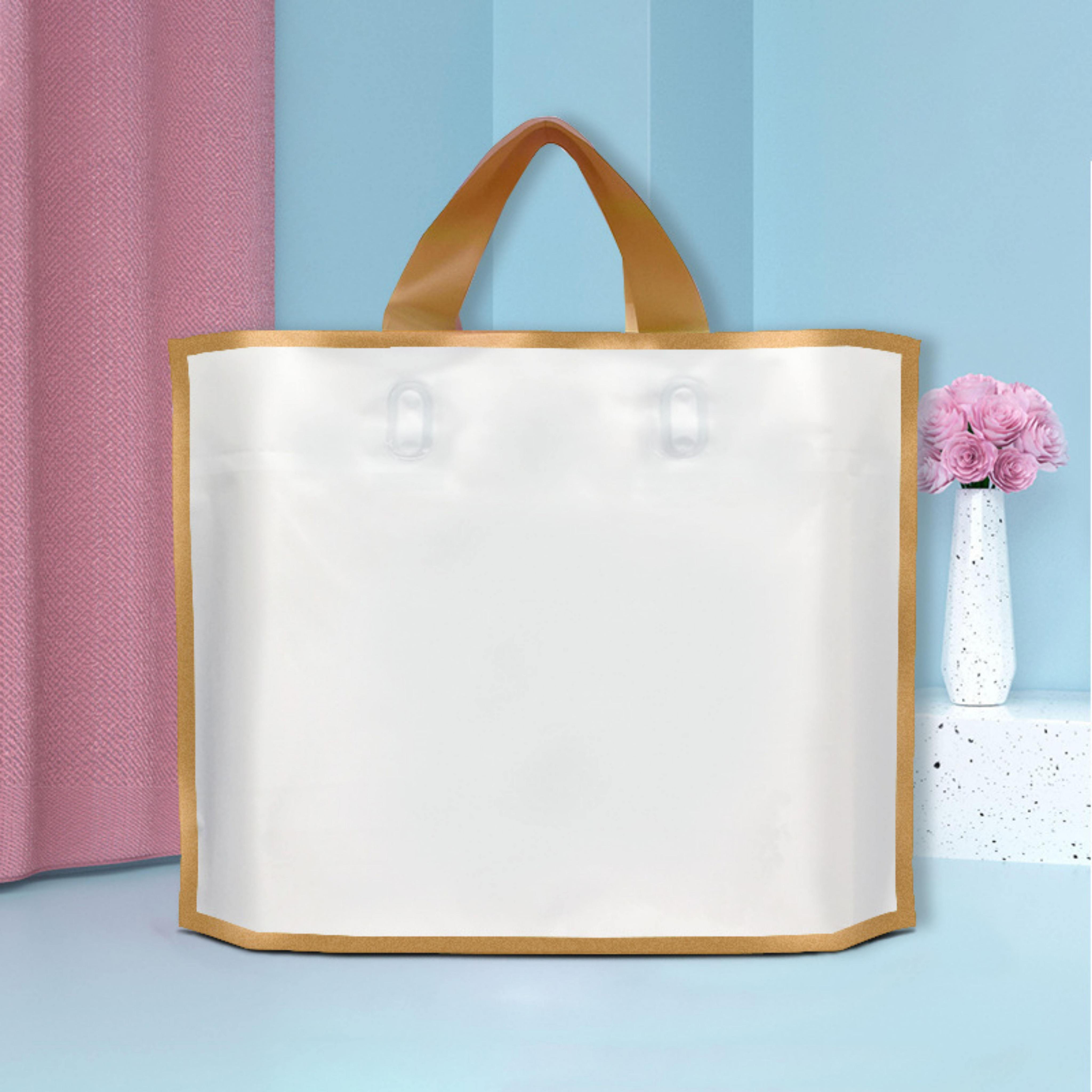 (1PCS) Premium Quality Frame Line Plastic Bag Plastik Bag Shopping Bag ...