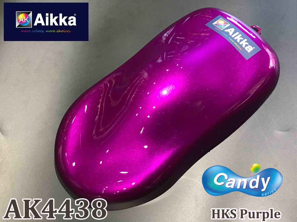 2K Paint 【 AIKKA AK4438 HKS Purple 】 CANDY SERIES Color Car Motor Paint ...