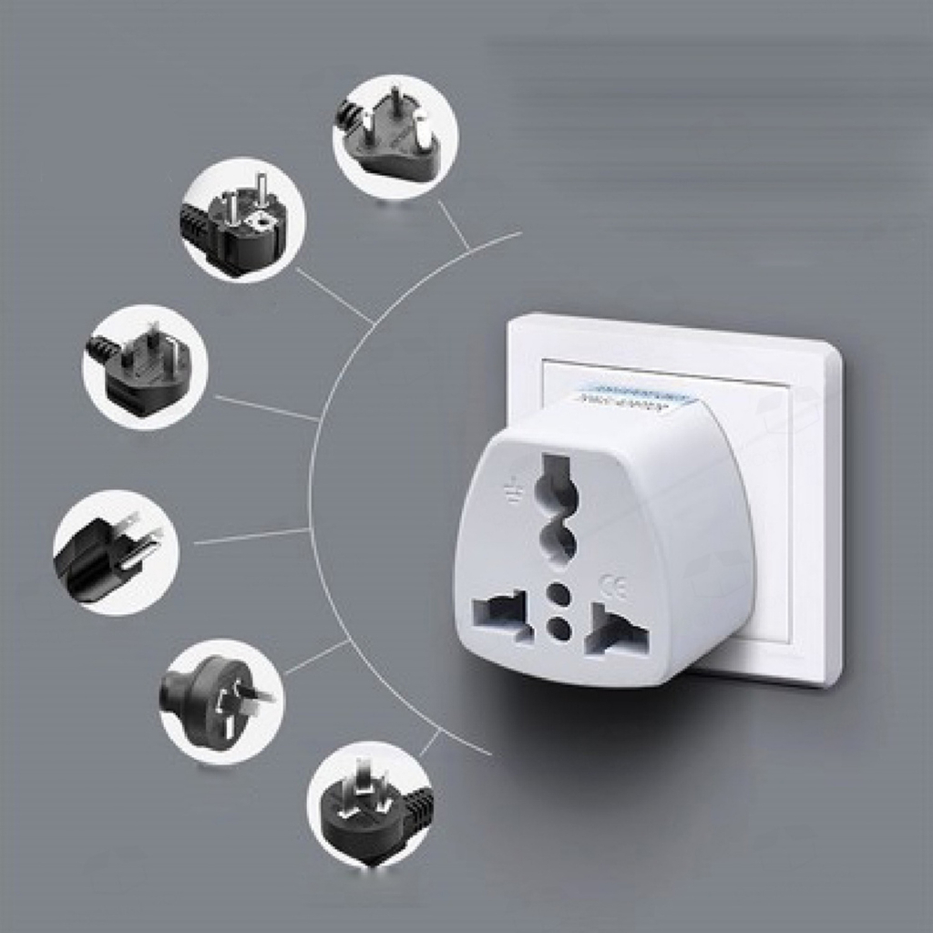 3-Pin Universal Adapter Plug Head UK 3 Pin Malaysia China Plug Socket ...