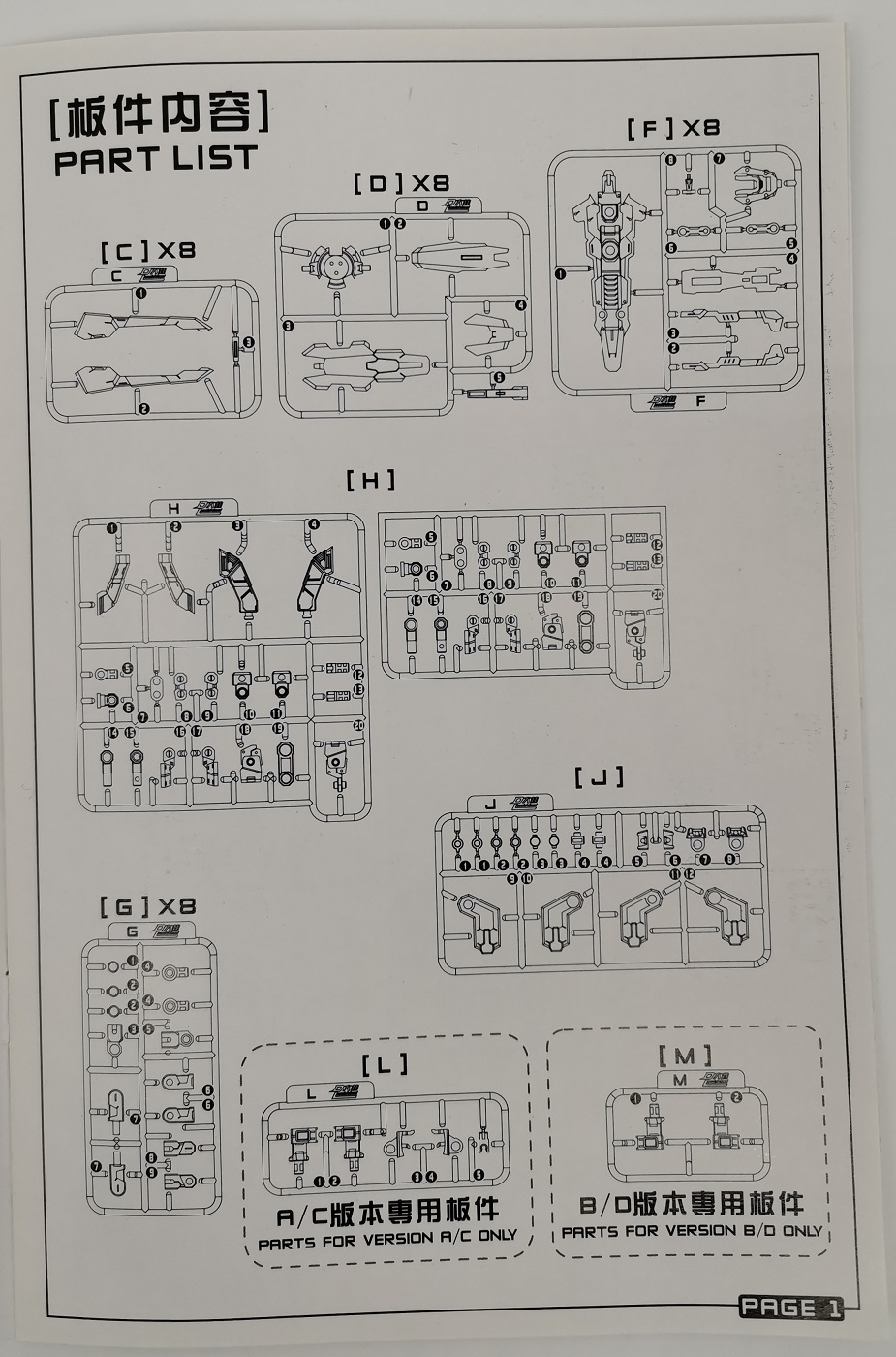 DaLin Model - Version A - Multi-Form Floating Shield 8 GN Shield in 1 ...