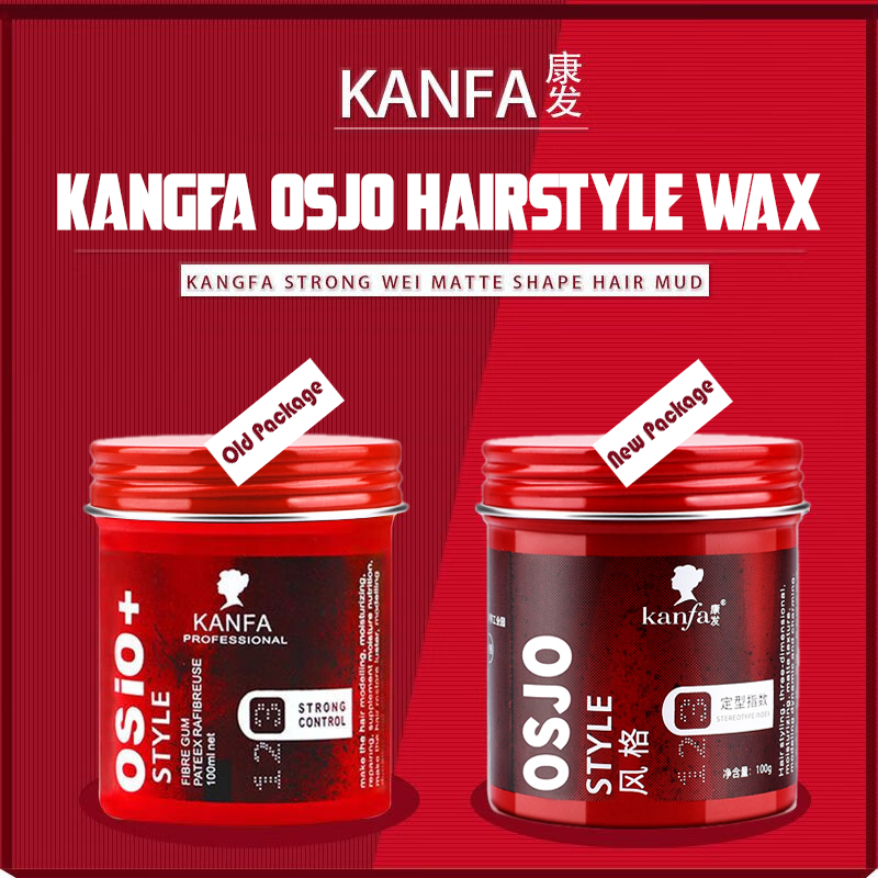 Kanfa OSJO Professional Hair Mud Long Lasting Minyak Rambut Fluffy ...