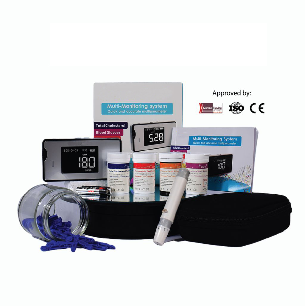 Isaw 4in1 Multi-Monitoring System with with 4 Boxes of Test Strips and ...