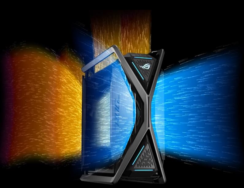 Asus ROG HYPERION GR701 (Black / White) E-ATX / ROG Z11 Mini-ITX ...