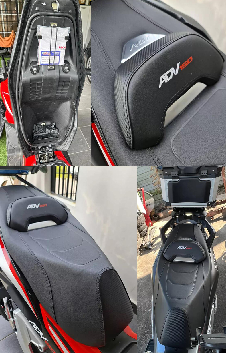 HONDA SEAT ADV150 ADV 150 160 ADV160 RACING COMFORT SOFT SEAT LEMBUH ...