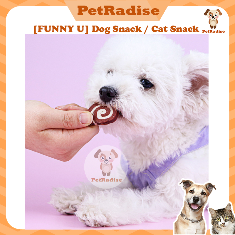 FUNNY U Premium Dog Treats 100g Dog Snacks Dog Treat Snack Dog Snack ...